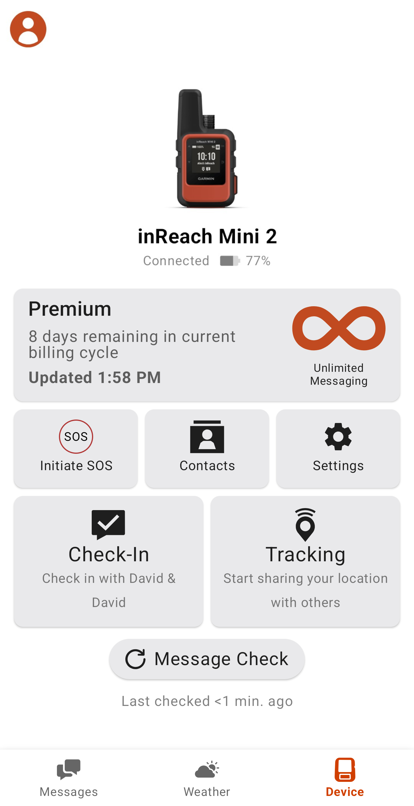 Garmin Inreach Plans