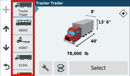 Semi Truck Trailer Profile